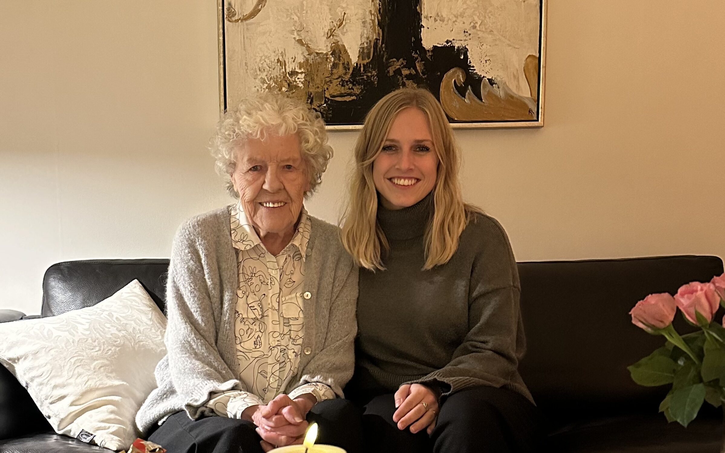 "When we meet, we laugh together and then we simply turn the world ...